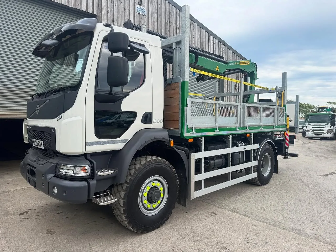 15 Ton 4x4 Poling Lorries - E J Fry Transport and Plant Hire Ltd