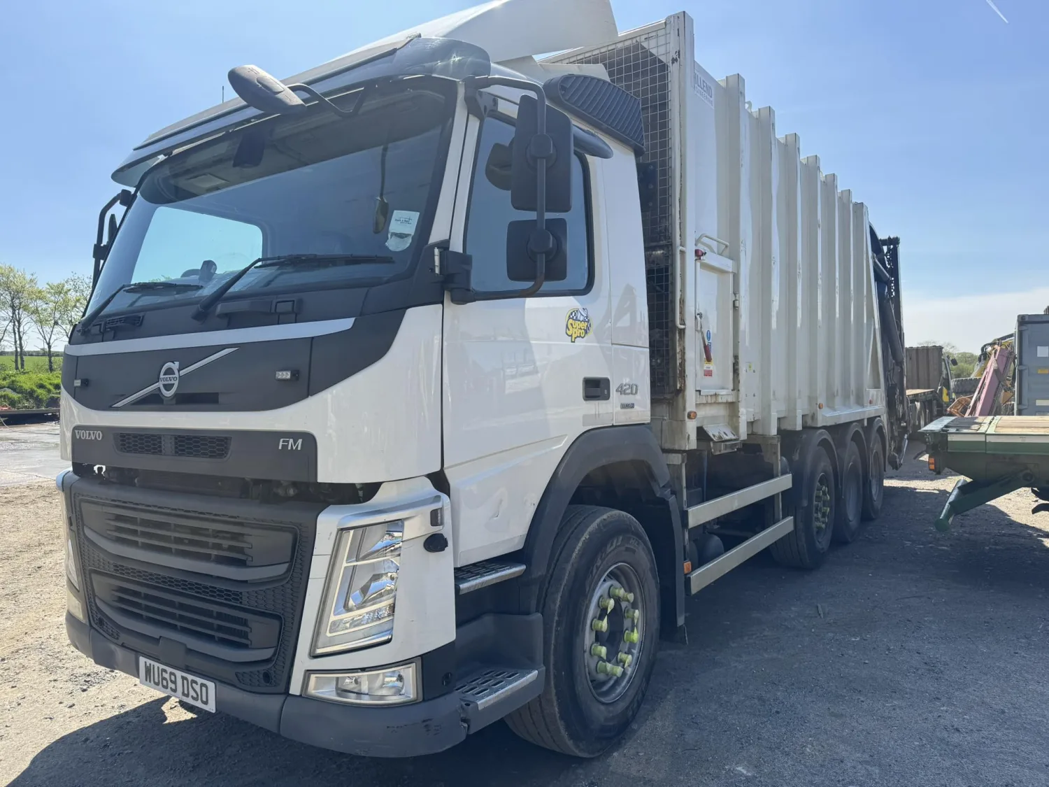 Volvo FM Bin Lorry - E J Fry Transport and Plant Hire Ltd