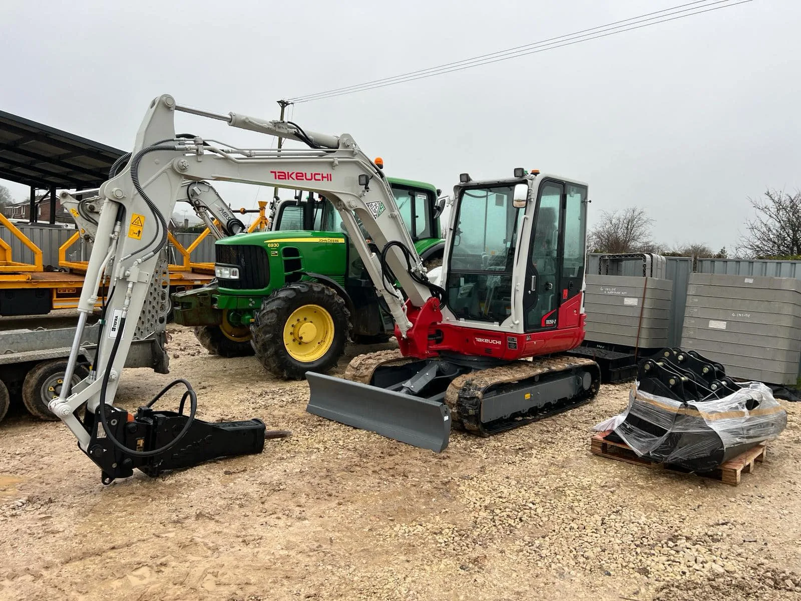 5 Ton Excavator - E J Fry Transport and Plant Hire Ltd